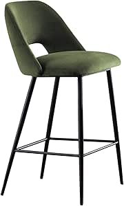 Amazon.com: OZCULT High Top Chairs Bar Stool Breakfast Kitchen Counter ...