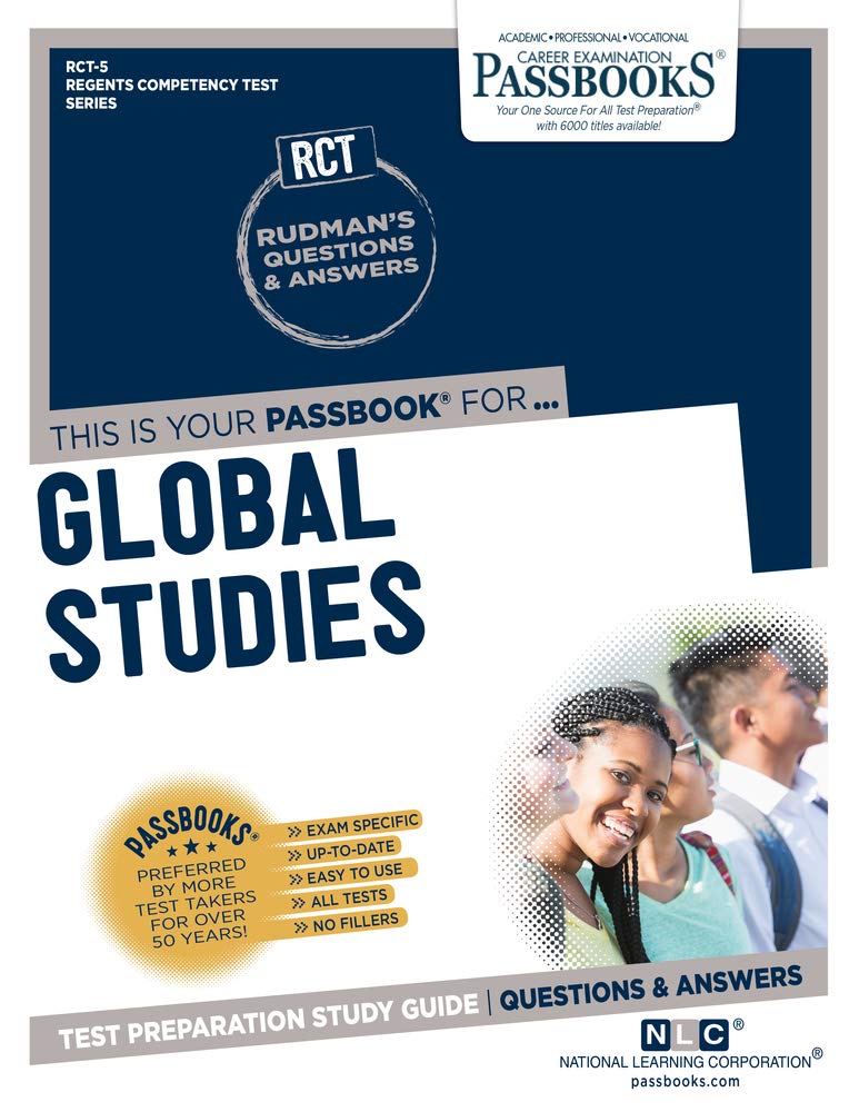Amazon.com: Global Studies (RCT-5): Passbooks Study Guide (5) (Regents ...
