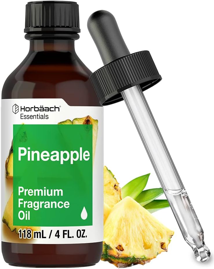 Amazon.com: Horbäach Premium Grade Pineapple Fragrance Oil | 4 fl oz ...