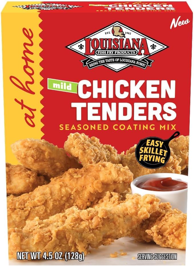 Amazon.com : Louisiana Fish Fry At Home Chicken - Authentic Cajun ...