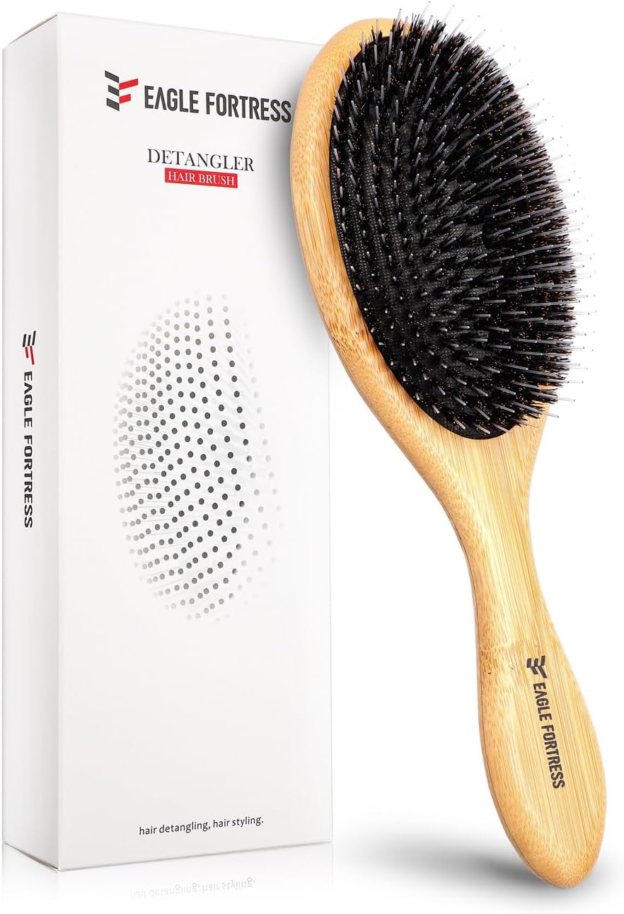 Amazon.com : Dry & Wet Brush, Detangler, Dual-Length Flexible Synthetic ...