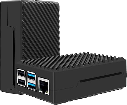 Amazon.com: Geekworm Raspberry Pi 4 Case (P373), Fanless Aluminum ...