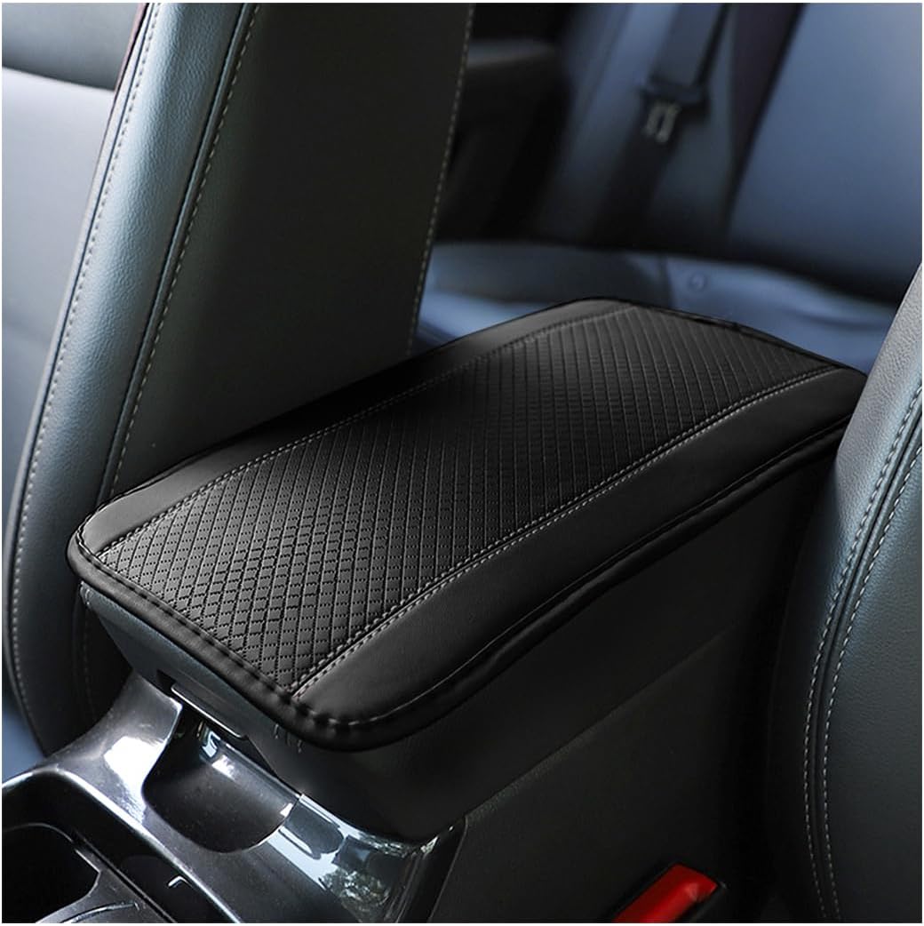 Amazon.com: Osilly Armrest Pad for Car, PU Leather Auto Center Console ...