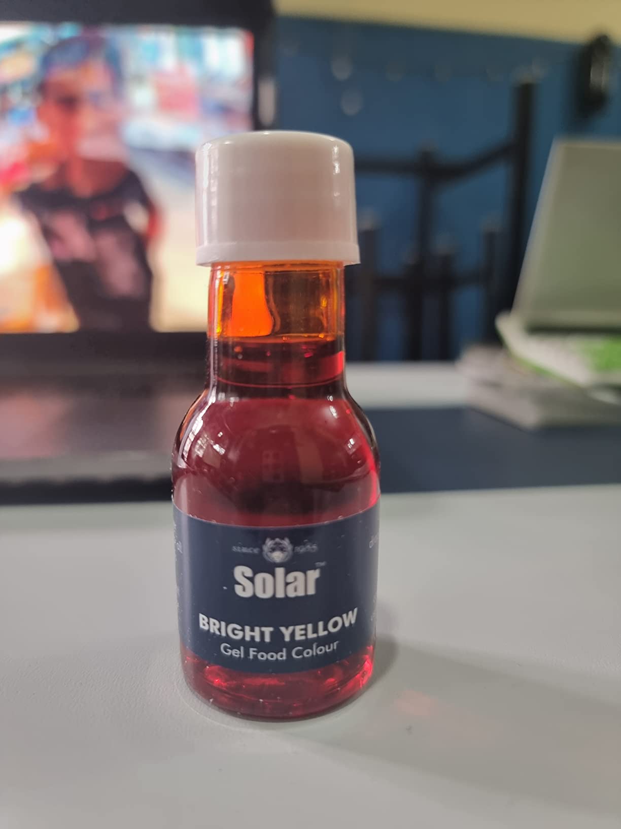 Solar Sky Blue Food Colour,1x 25ml | Suitable for making cakes ...