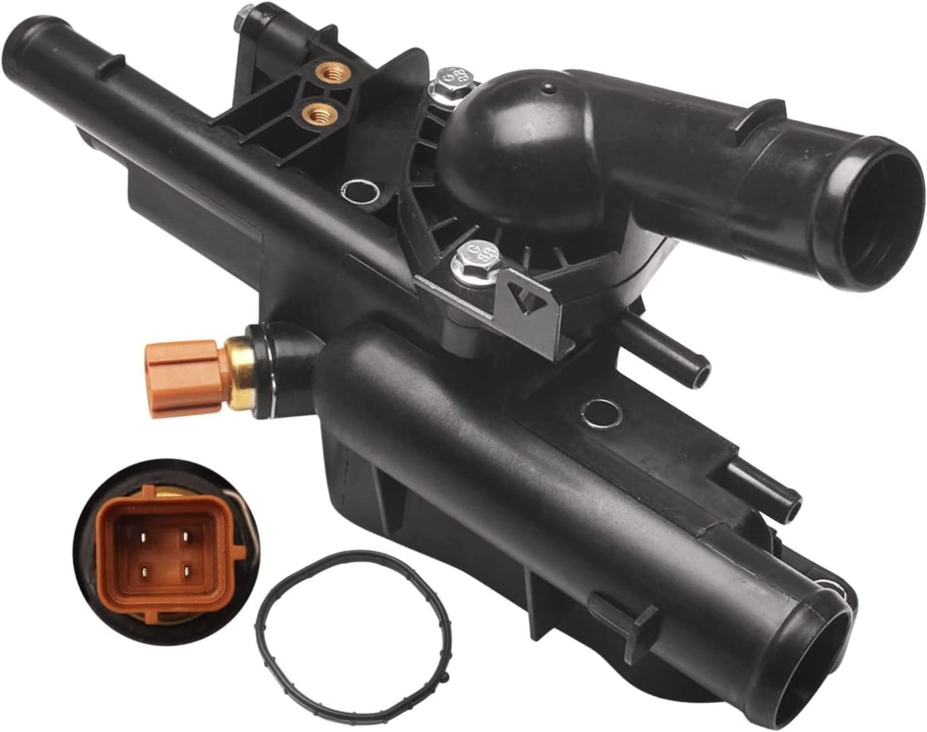 Amazon.com: WMPHE Engine Coolant Thermostat Housing Replacement for ...