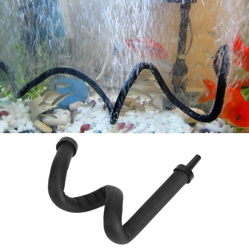 Amazon.com : Aquarium Air Bubble Bar Plastic Bendable Wall Air Diffuser ...