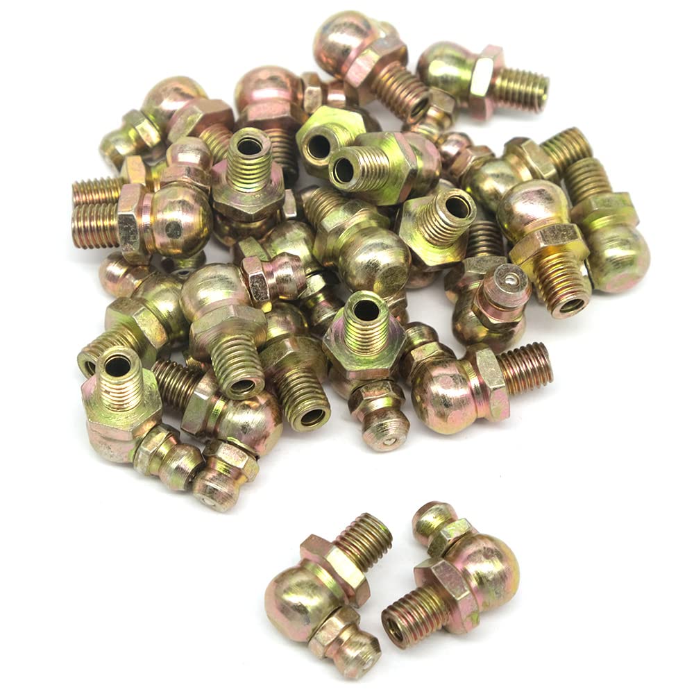 Amazon.com: AutoE 25 Pcs/Set 1/4-28 SAE-LT Copper Taper Thread Grease ...