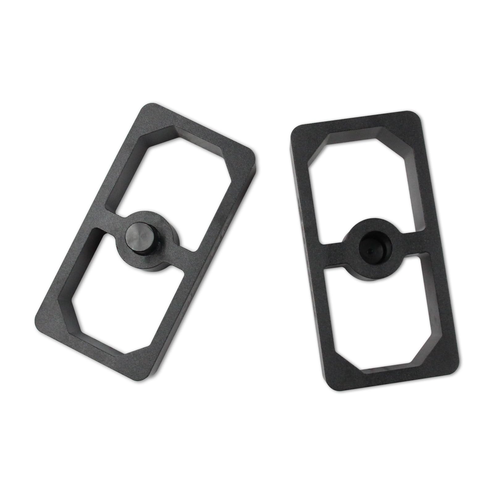Snapklik.com : Universal Billet Aluminum Leaf Spring Lowering Block Kit