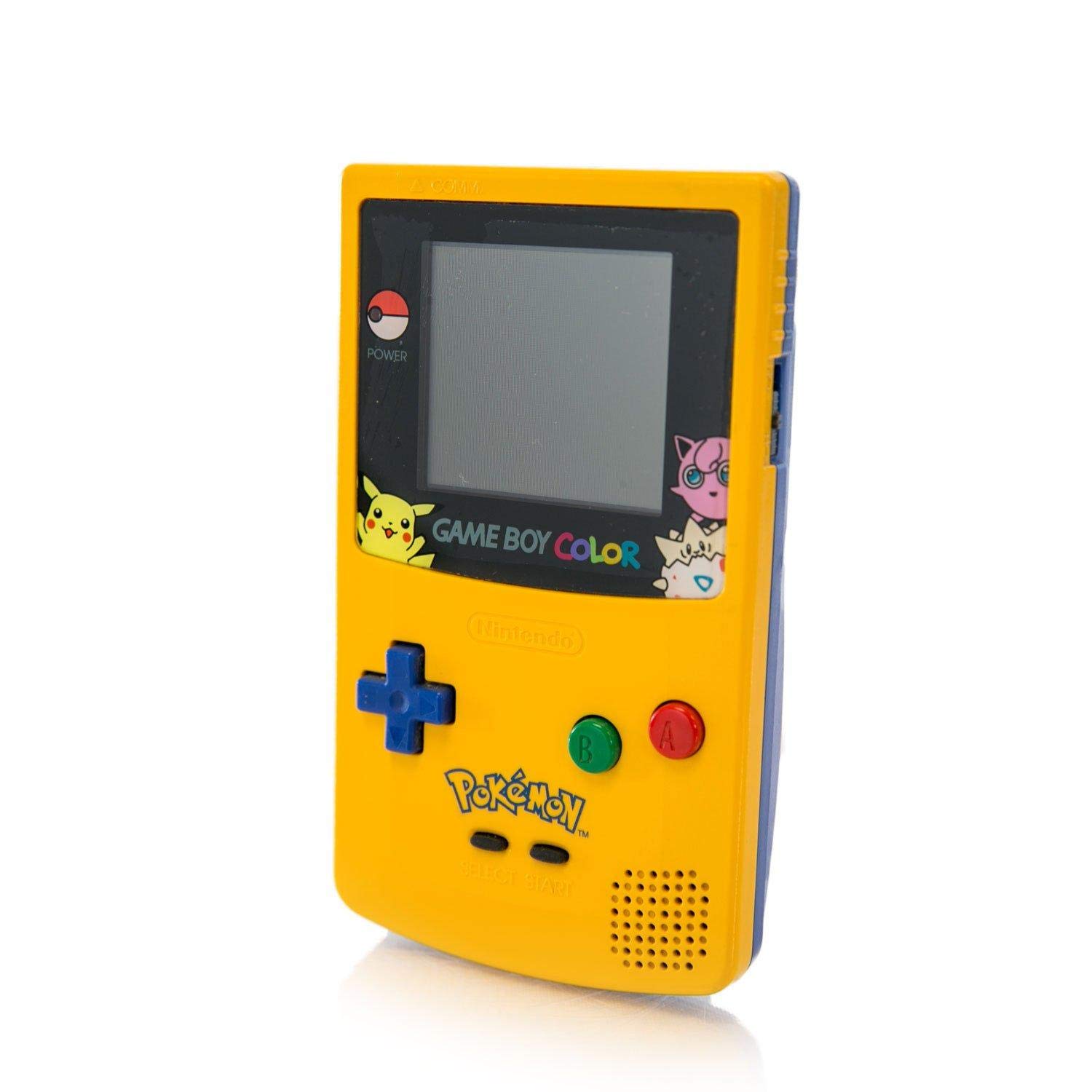 Amazon.com: Game Boy Color - Limited Pokemon Edition - Yellow (Renewed ...