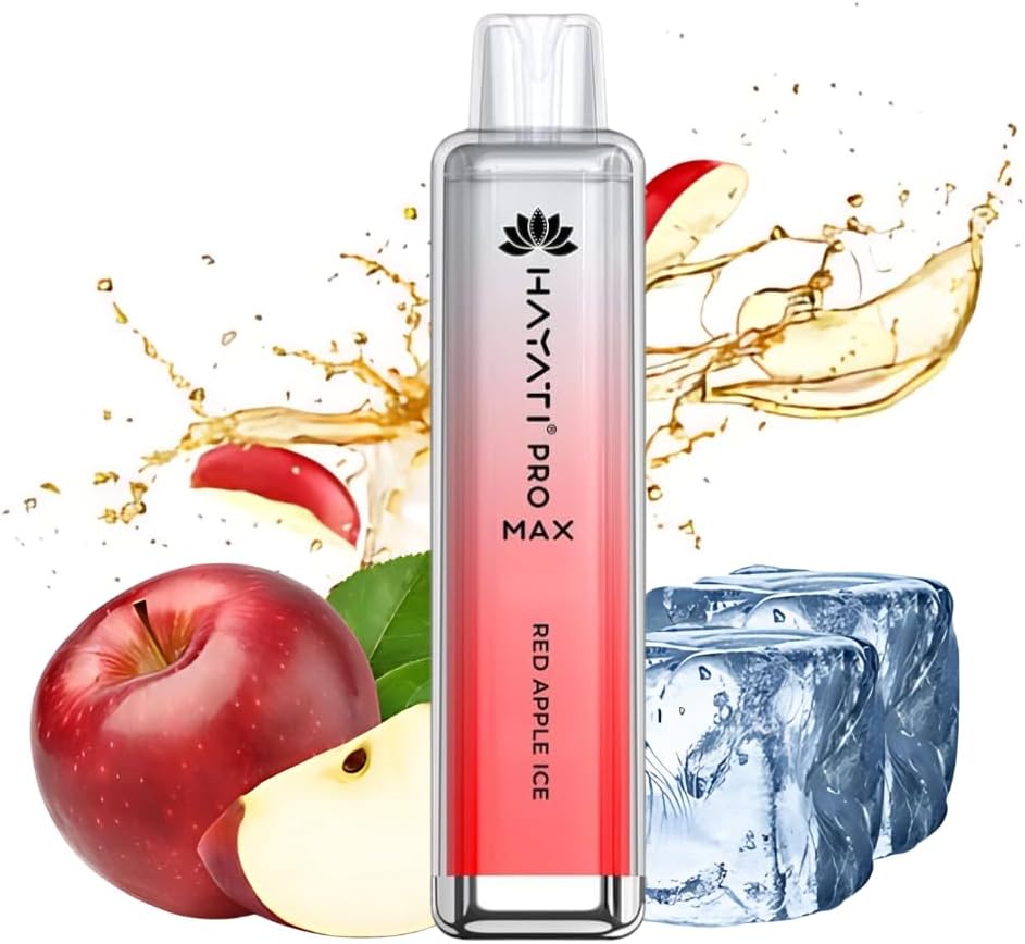 Hayati Pro Max 4000 Puffs Disposable Vape, Dual Mesh Coil, Prefilled ...