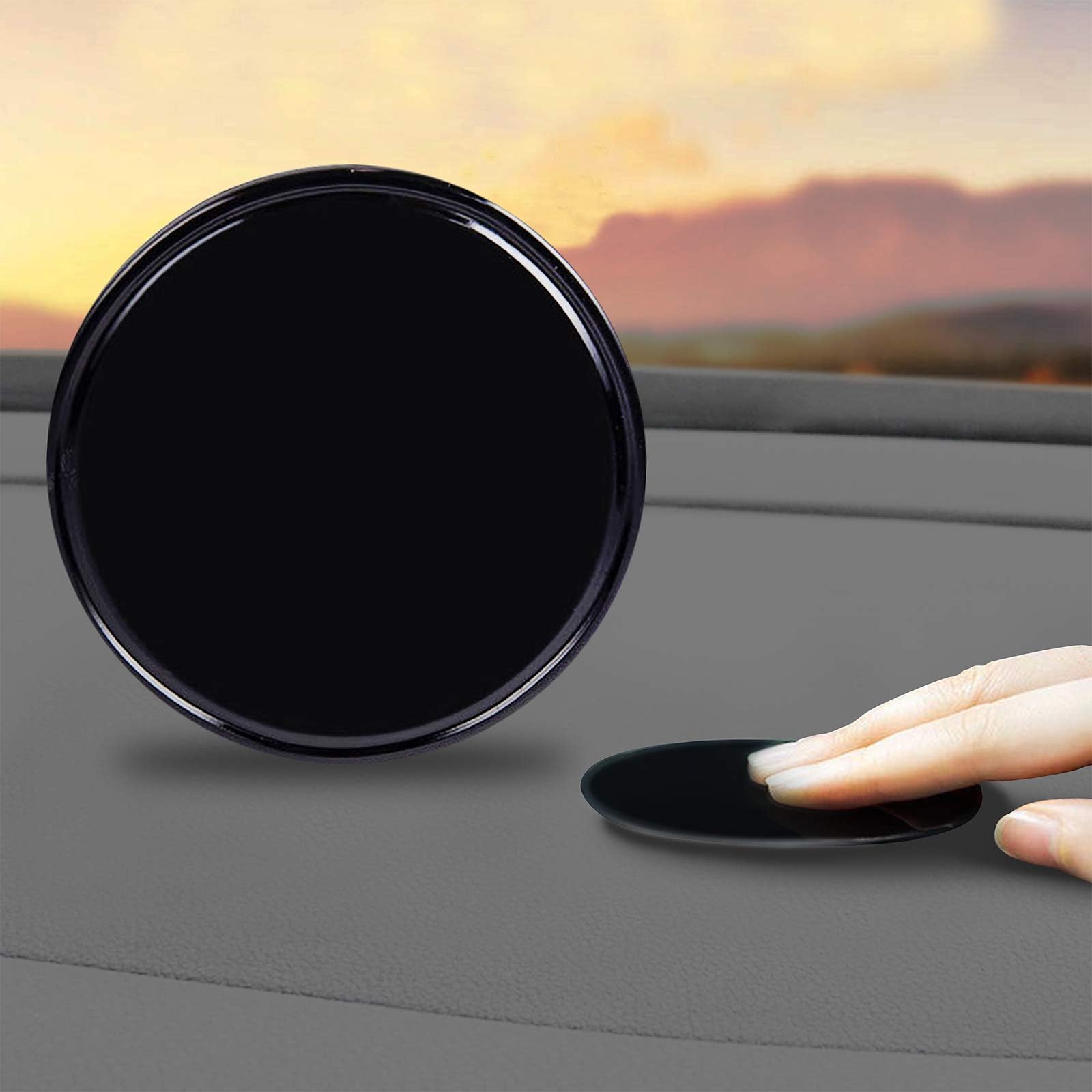 Dashboard Pad Mounting Disk, 3 Pack CNSL Magnetic Sticky Adhesive Pads ...