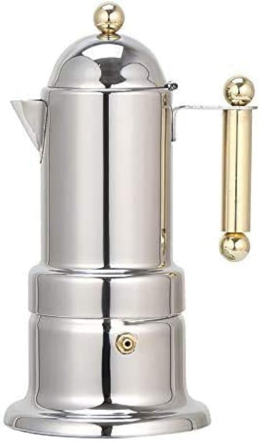 Amazon.com: Stovetop Espresso Maker - Stainless Steel Express Coffee ...