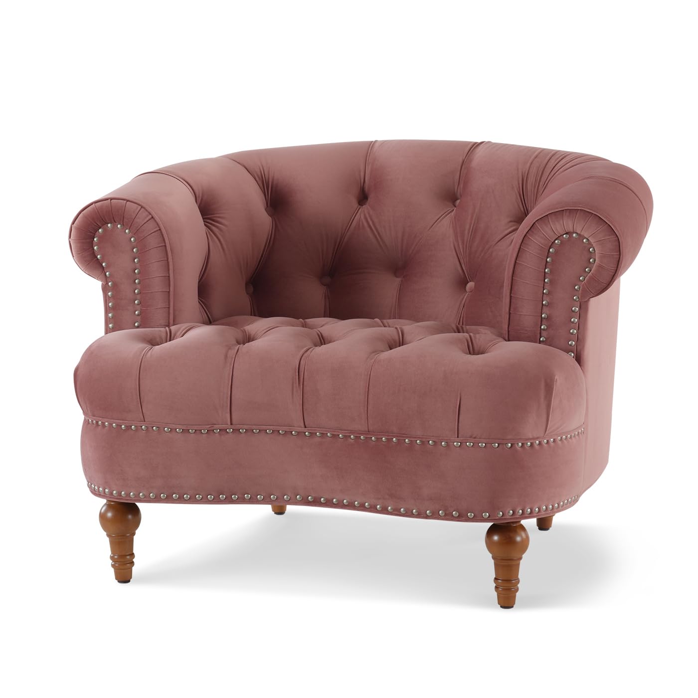 Jennifer Taylor Home La Rosa Victorian Tufted Upholstered Accent Chair ...