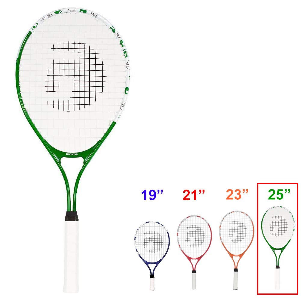 Gamma Sports Junior Tennis Racquet: Quick Kids 19 Inch Tennis Racket ...