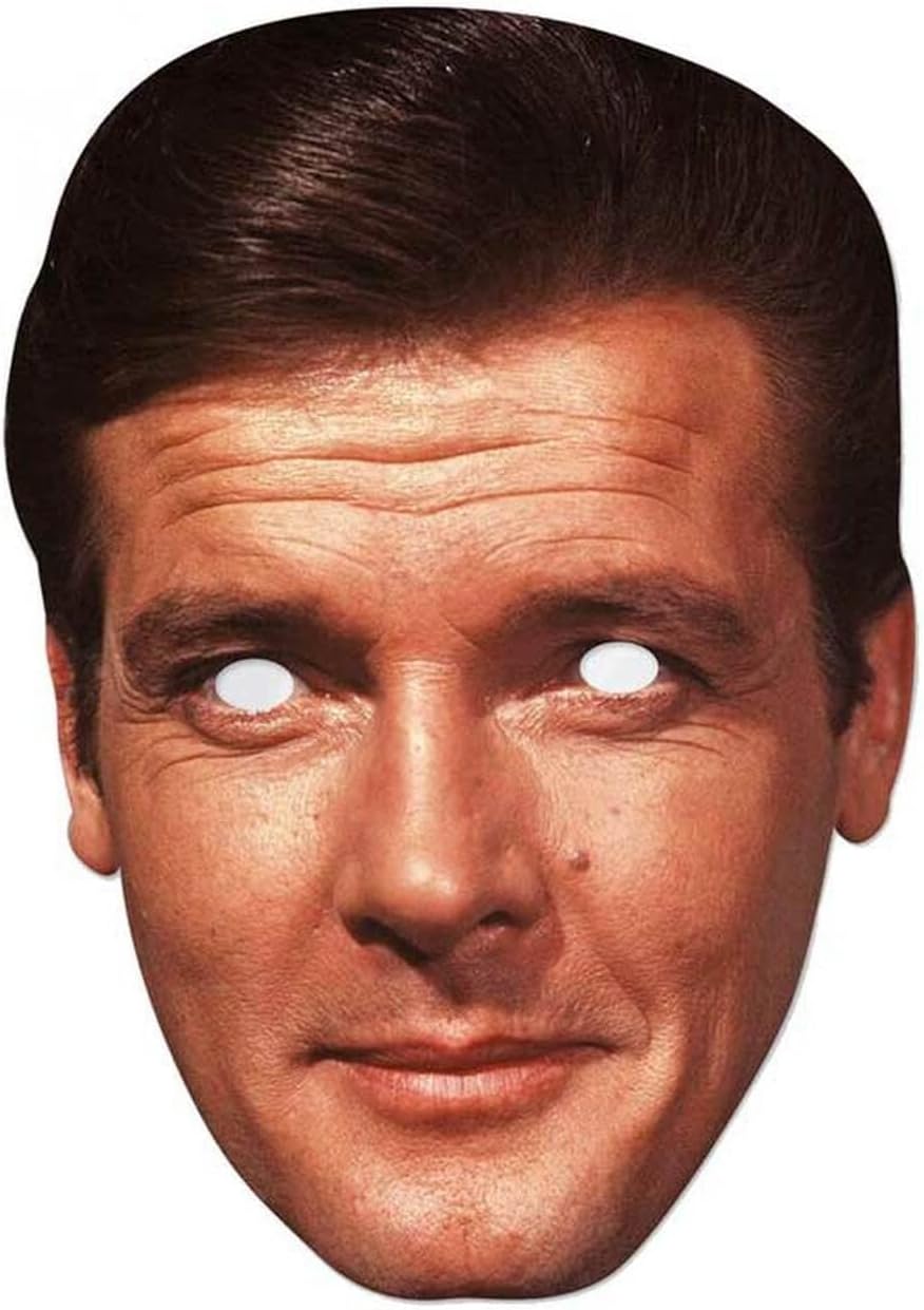 Roger Moore Mask (Mask/Headpiece : Amazon.co.uk: Toys & Games