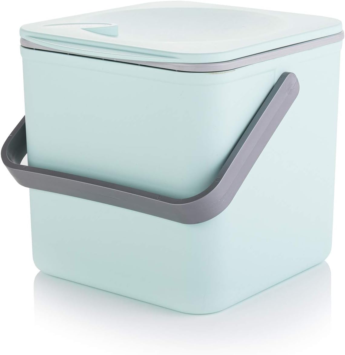 Addis Compost Caddy Food Waste Kitchen Storage Bin - Blue Haze & All ...