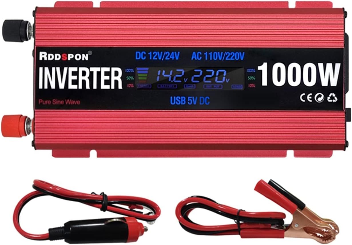 Amazon.com: Solar Power Inverters 600W 1000W 2000W Modified Sine Wave ...