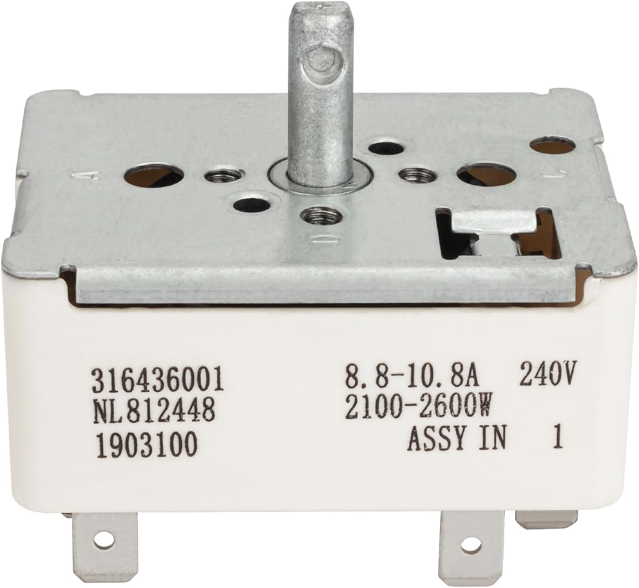 Amazon.com: 316436001 Surface Burner Control Switch Fits Frigidaire ...