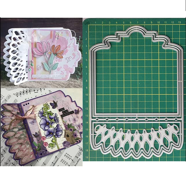 Amazon.com: Irregular Frame Card Metal Die Cuts Cutting Dies, Irregular ...