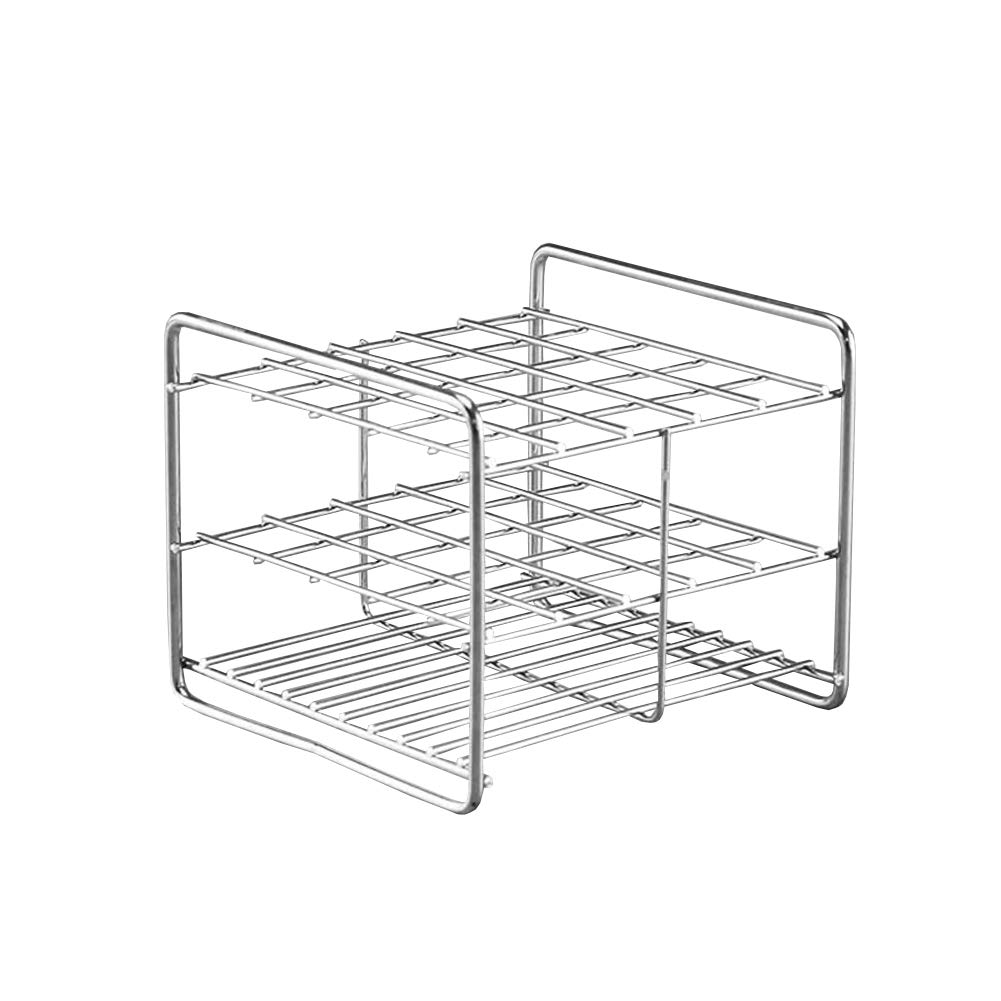 Buy Tansoole Stainless Steel Test Tube Rack for 17-19mm Tubes 25 ...