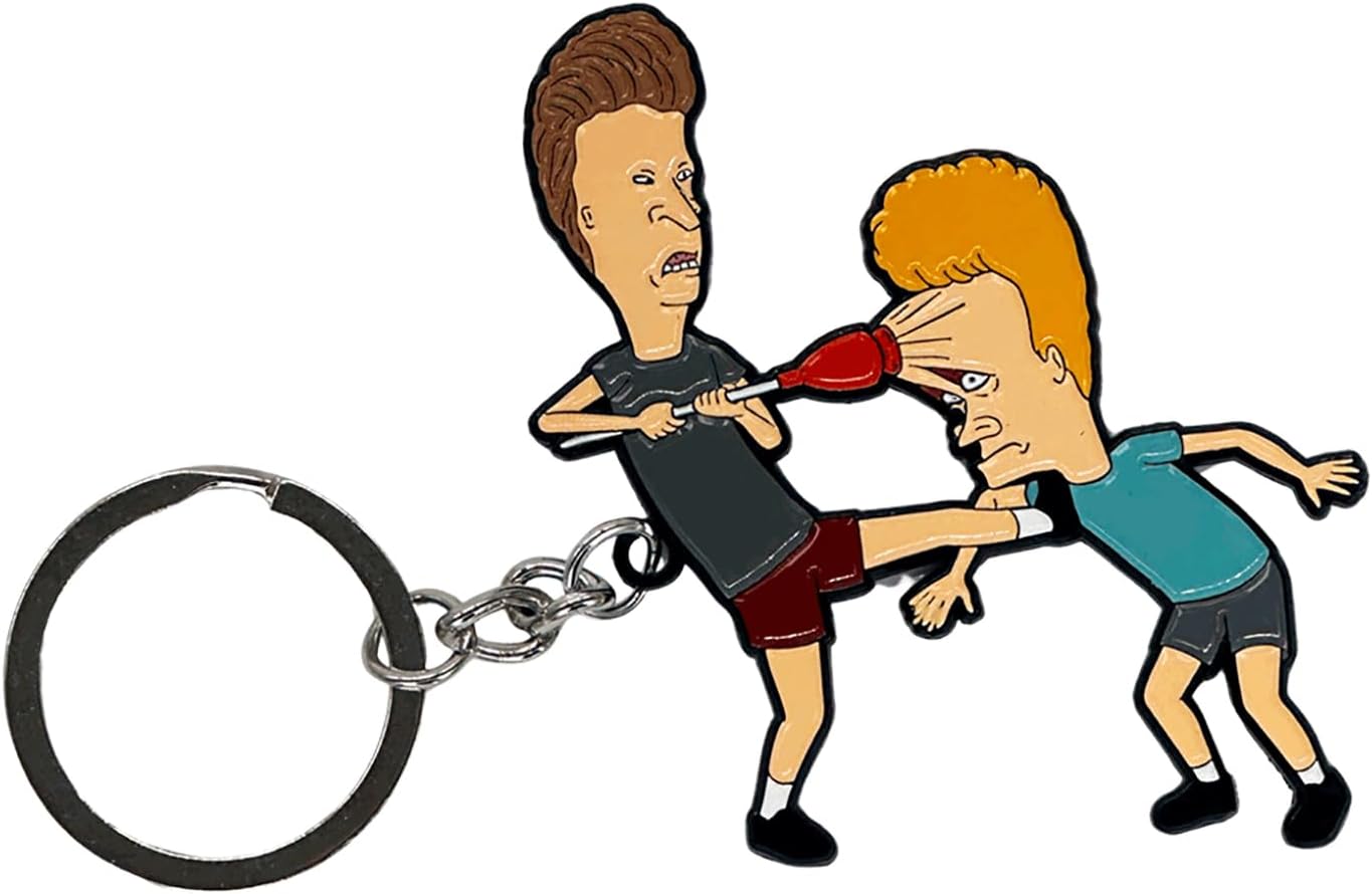 Zen Monkey Studios Beavis and Butt-head x Plunger Fun Keychain at ...
