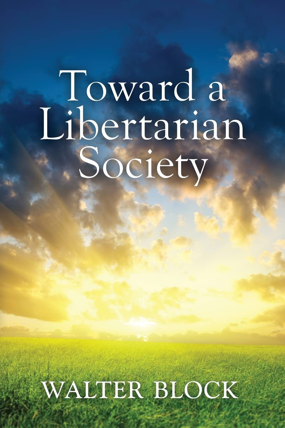 Toward a Libertarian Society: Block, Walter: 9781610165952: Amazon.com ...