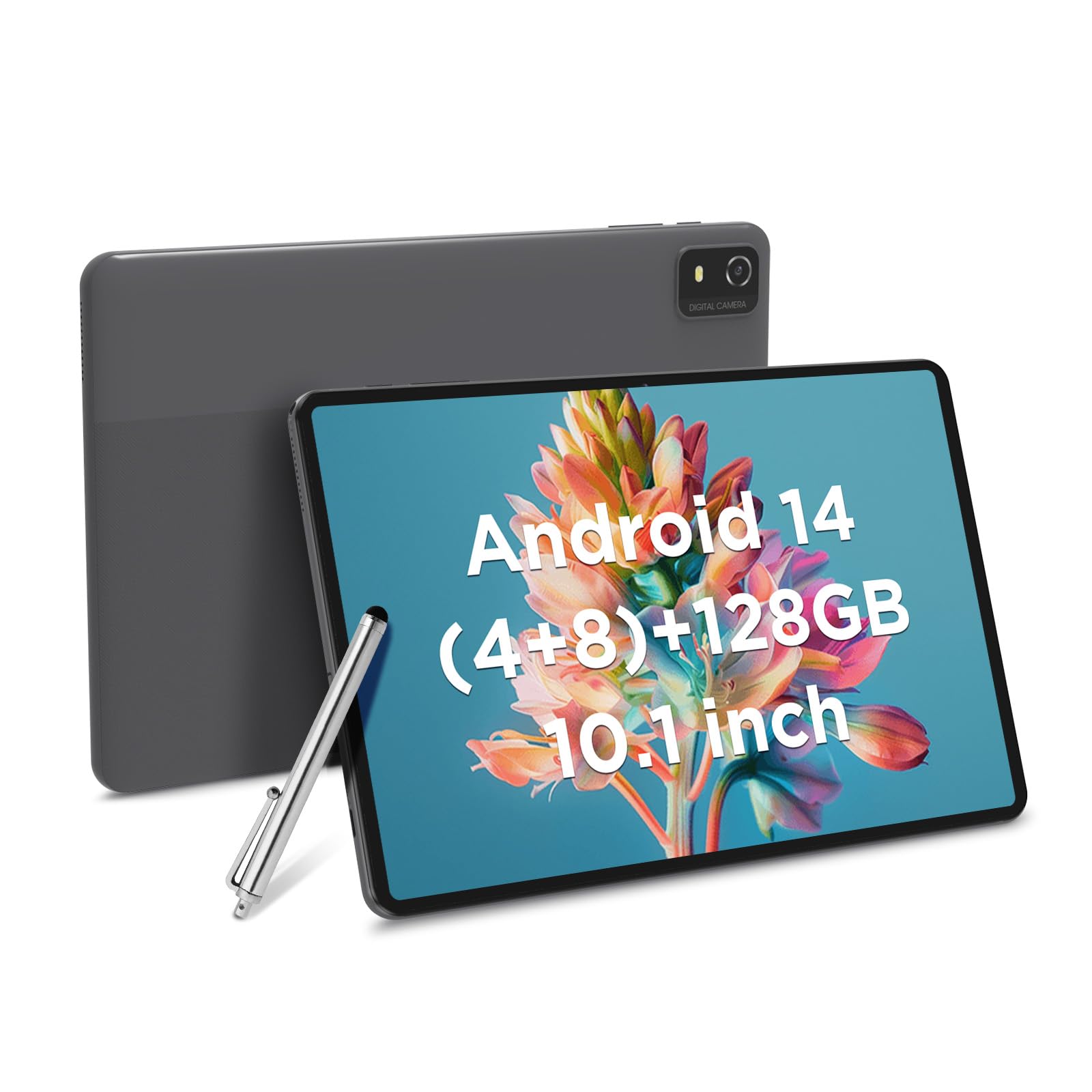 Android Tablet, CWOWDEFU 10 Inch Tablet with 128 GB ROM(up to 1 TB ...
