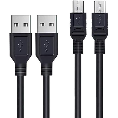 PS3 Charger Cable,10ft PS3 Controller Charging Cord,Mini USB Cable for ...