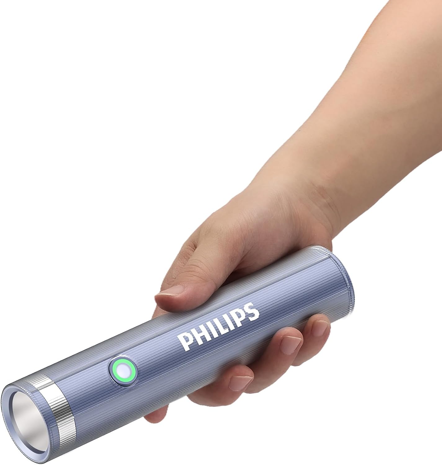 Philips ABS 400 Lumens 2000mAh Multi-Functional Rechargeable Flashlight ...