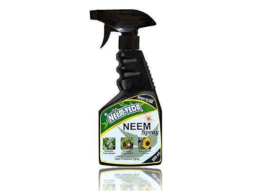 Neem-Veda Neem Oil Spray for Plants Insects 500ml | Organic, Natural ...