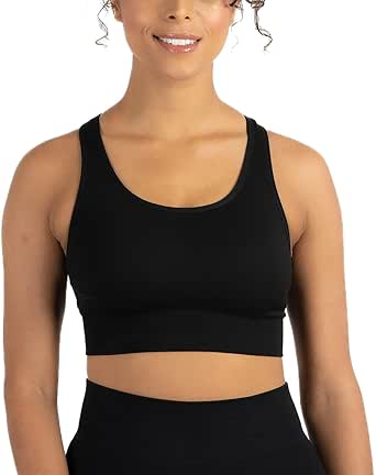 Member's Mark Women Sports Seamless Bra, Racerback Bra, Gym Essentials ...