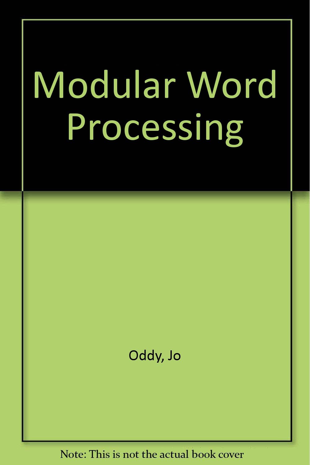 Amazon.co.jp: Modular Word Processing : Oddy, Jo: 洋書