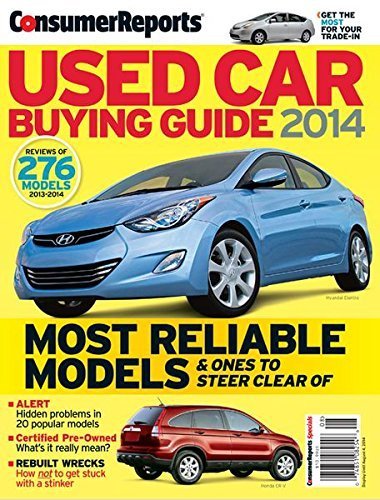 Consumer Reports Used Car Buying Guide 2014 - Review of 276 Models: Rik ...