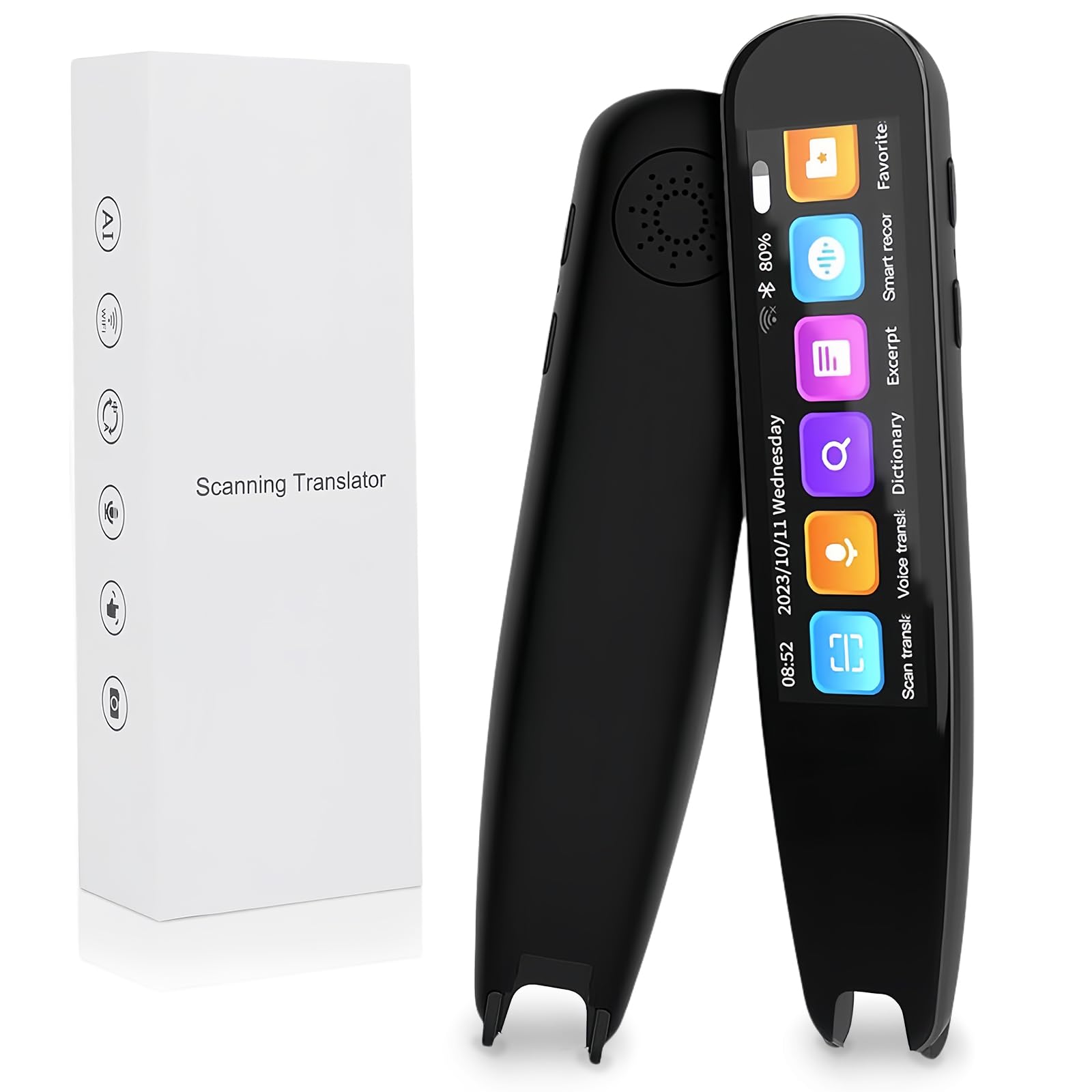 Scan Reader Pen, OCR Digital Pen Reader, Text to Speech Reading Pen ...