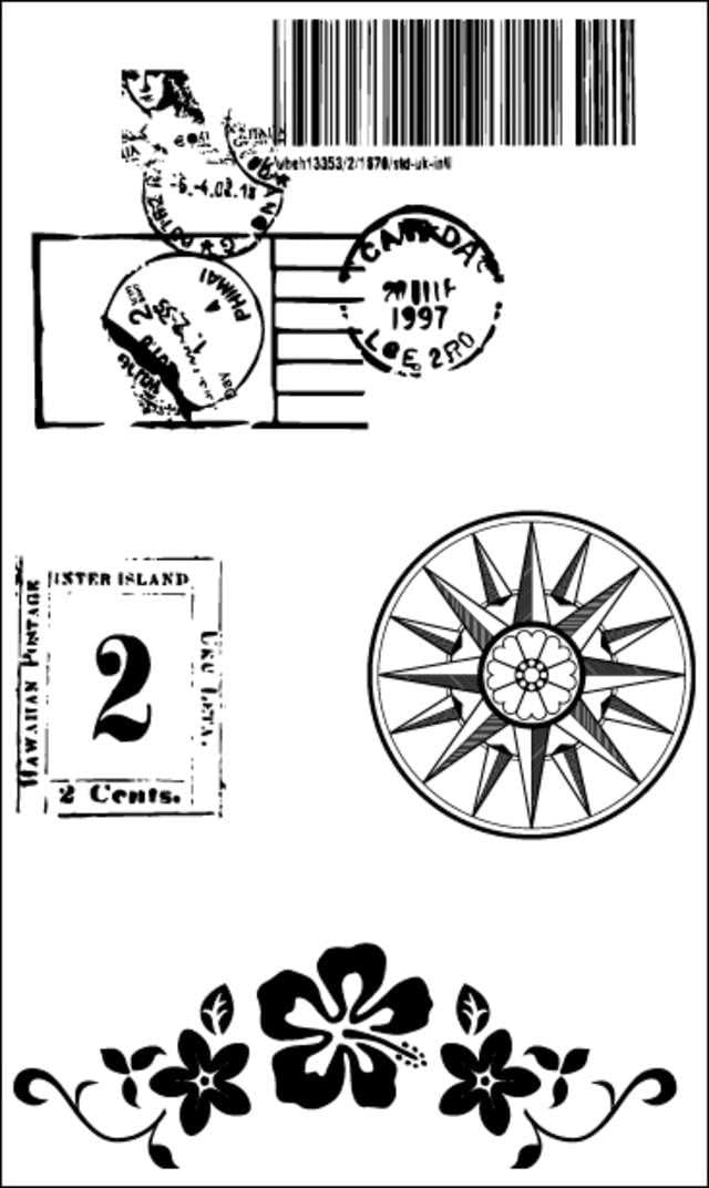 Amazon.com: Great Escape Icon Clear Stamps