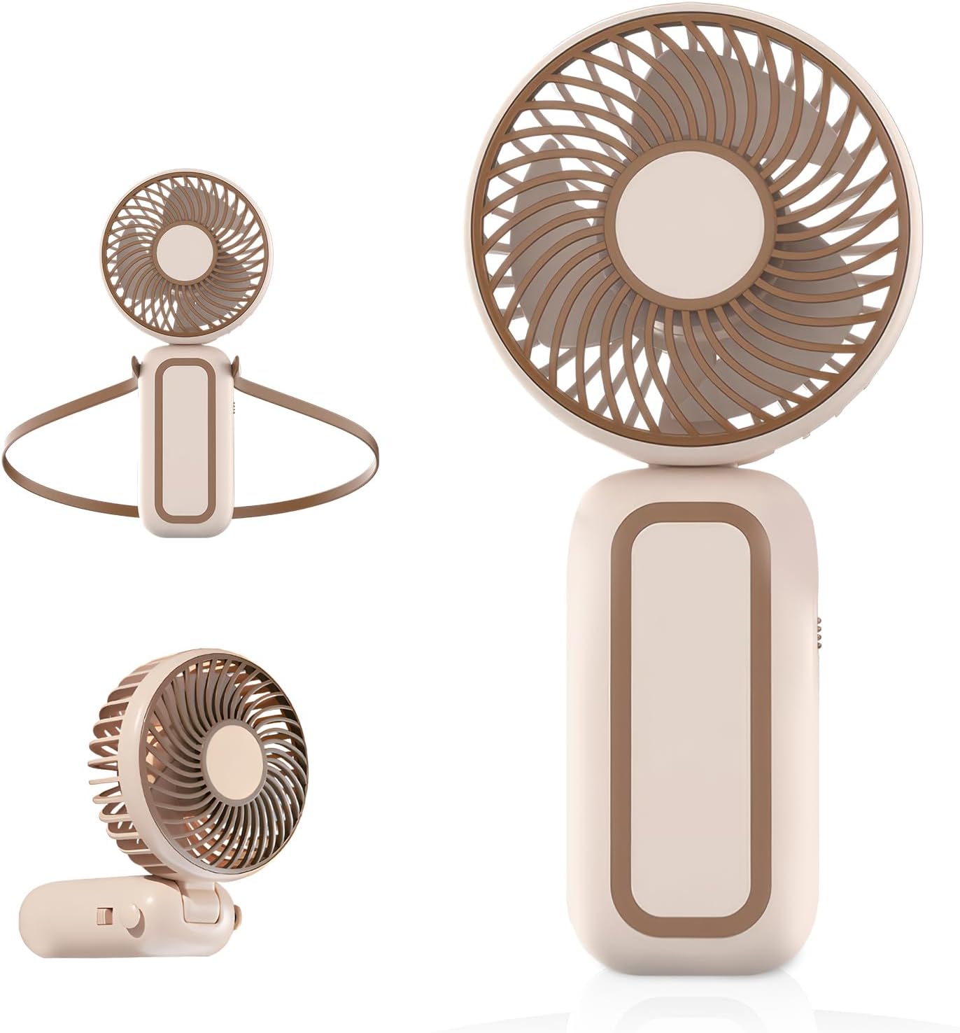 Amazon.com: QearFun Portable Handheld Fan, Hand Fan with USB ...
