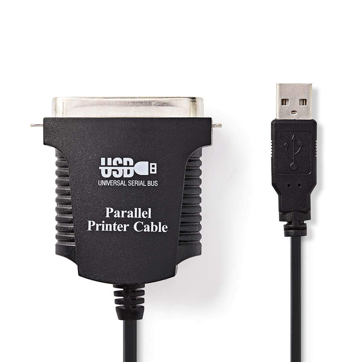 Nedis USB Printer Cable | USB A Male - Centronics 36-pin Male ...