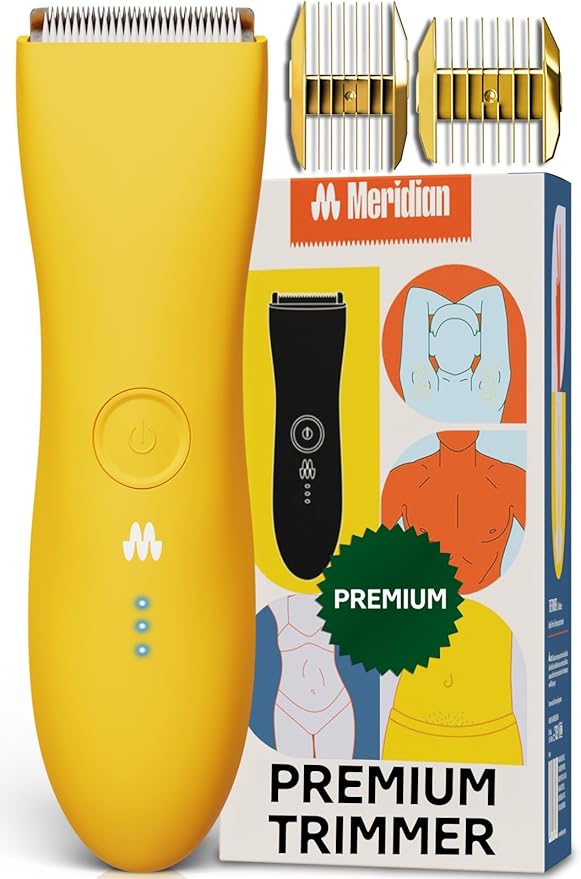 Amazon.com : MERIDIAN The Trimmer Premium - Body Hair Trimmer ...