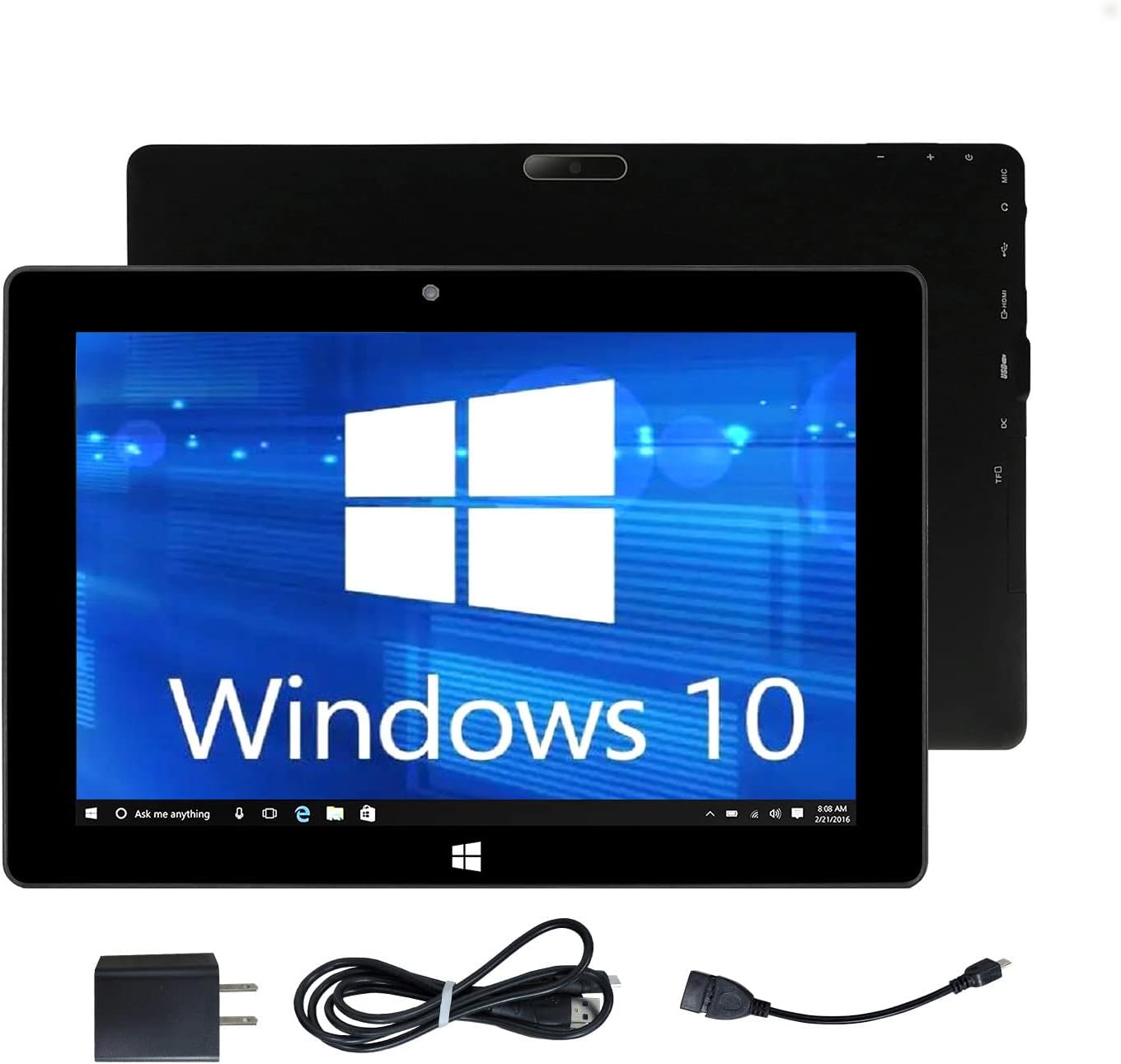 Amazon.com : ZAOFEPU 10 Inch Tablet Windows 10 Home, Tablet PC 4G&WiFi ...