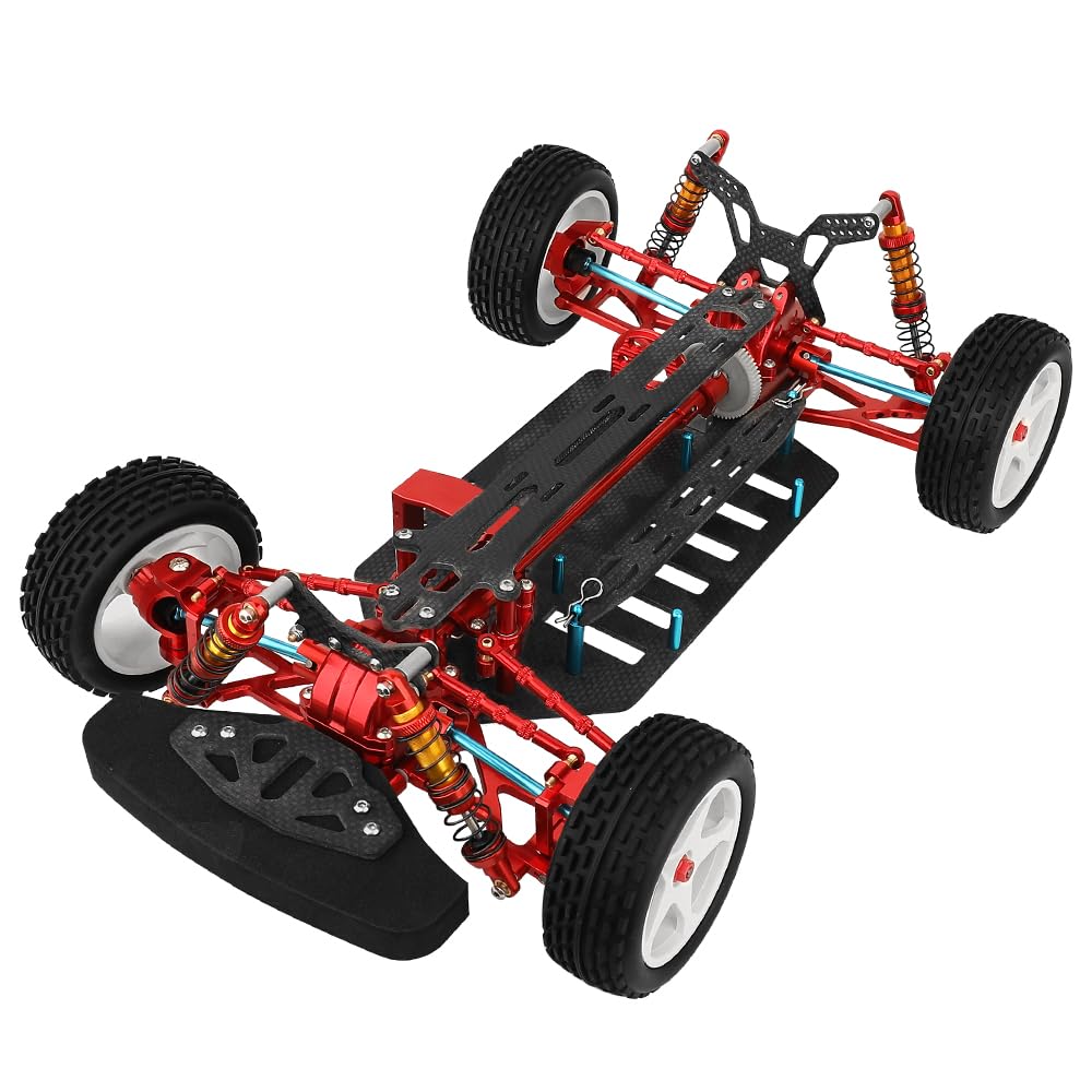 Amazon.com: Pothyes Metal & Carbon Fiber Full Chassis Frame Body Kit ...