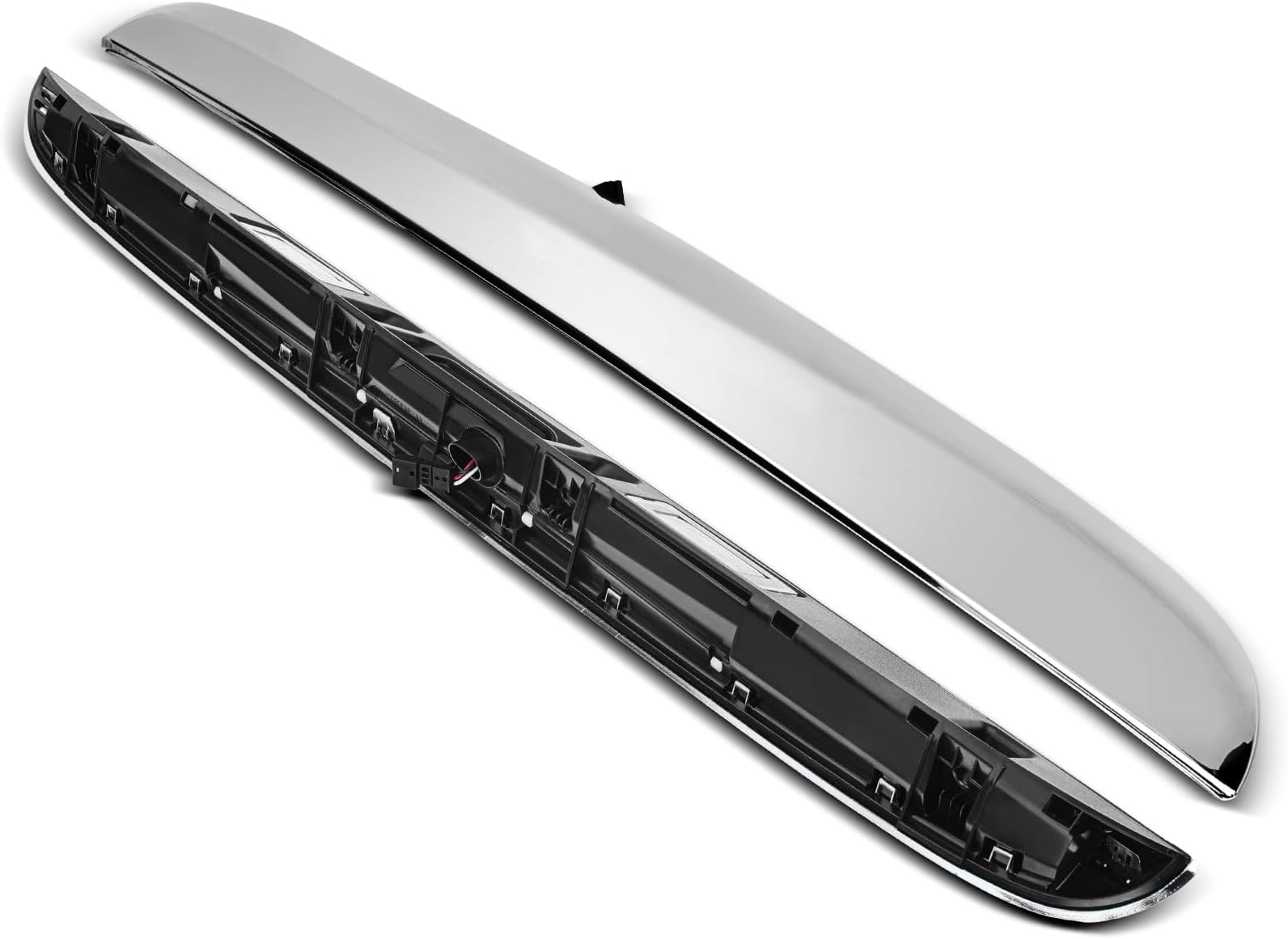 Amazon.com: ZONFANT Chrome Rear Trunk Hatch Handle with Lamp, Tailgate ...