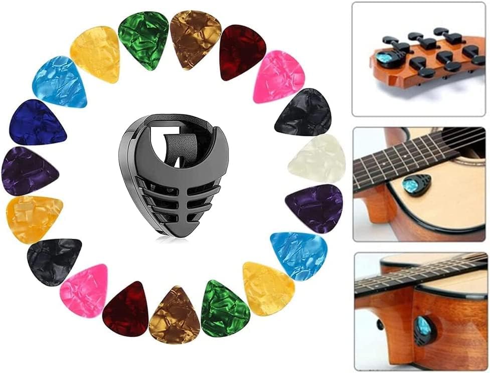60pcs Guitar Picks with Holder, Guitar Plectrums For Your Electric ...