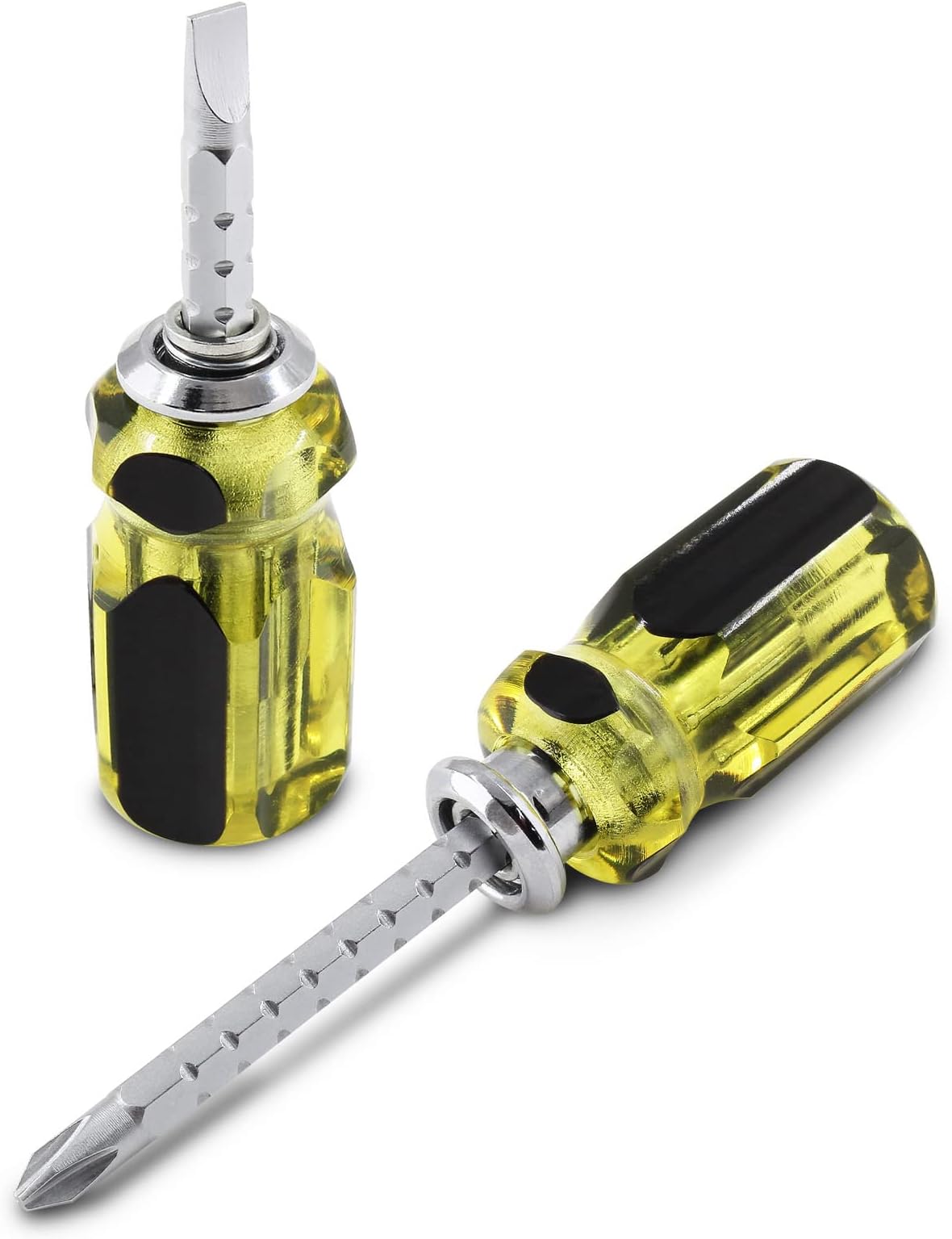 uxcell 2 in 1 Adjustable-Length Screwdriver #2(PH2) Phillips 6.3mm ...