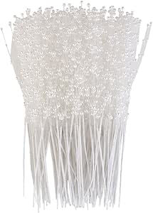 Amazon.com: ULTNICE 100Pcs White String Pearls Sticks, Bridal Wedding ...