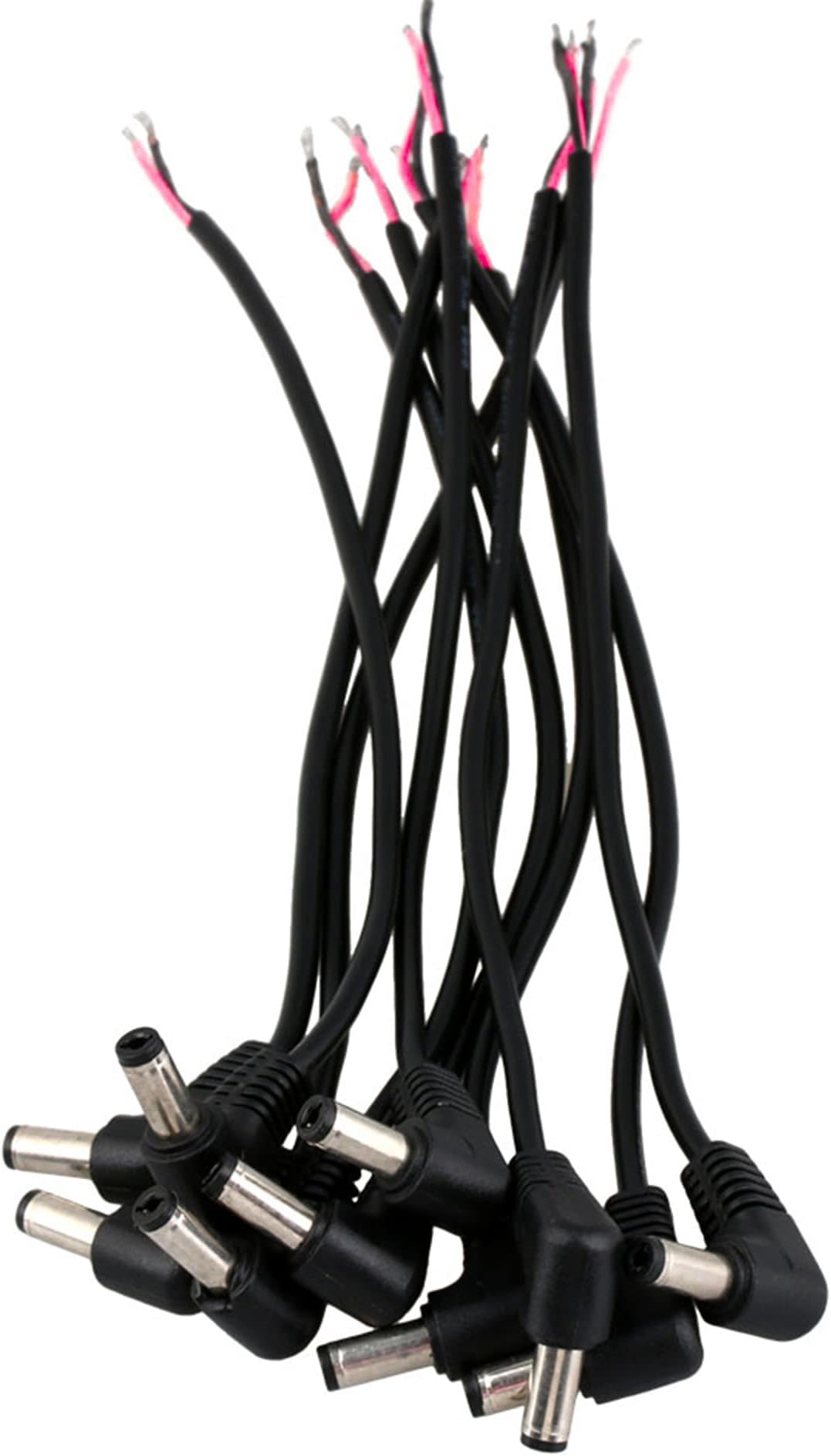 Amazon.com: Yibuy 10 x DC Power Right Angle Barrel Male Jack Plug with ...
