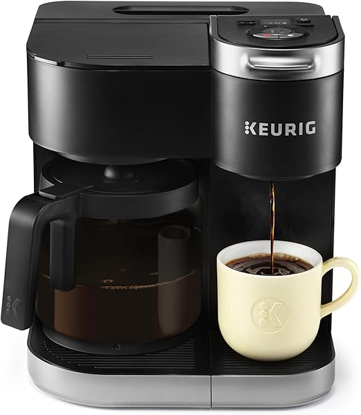 Keurig K-Duo Single Serve K-Cup Pod & Carafe Coffee Maker, with ...
