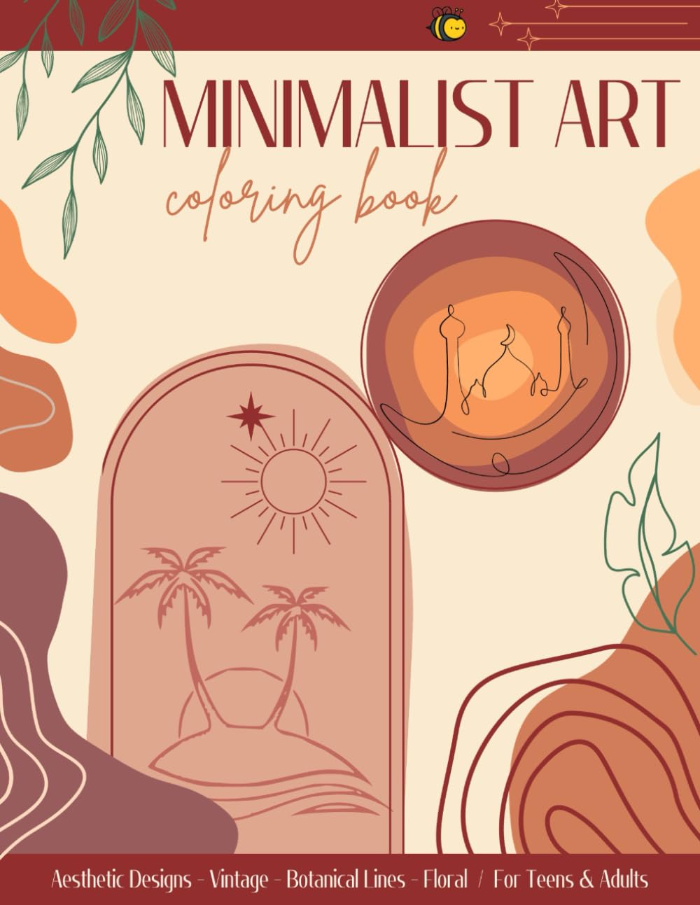 Amazon.com: Minimalist Coloring Book: For Teens & Adults: Boho Art ...