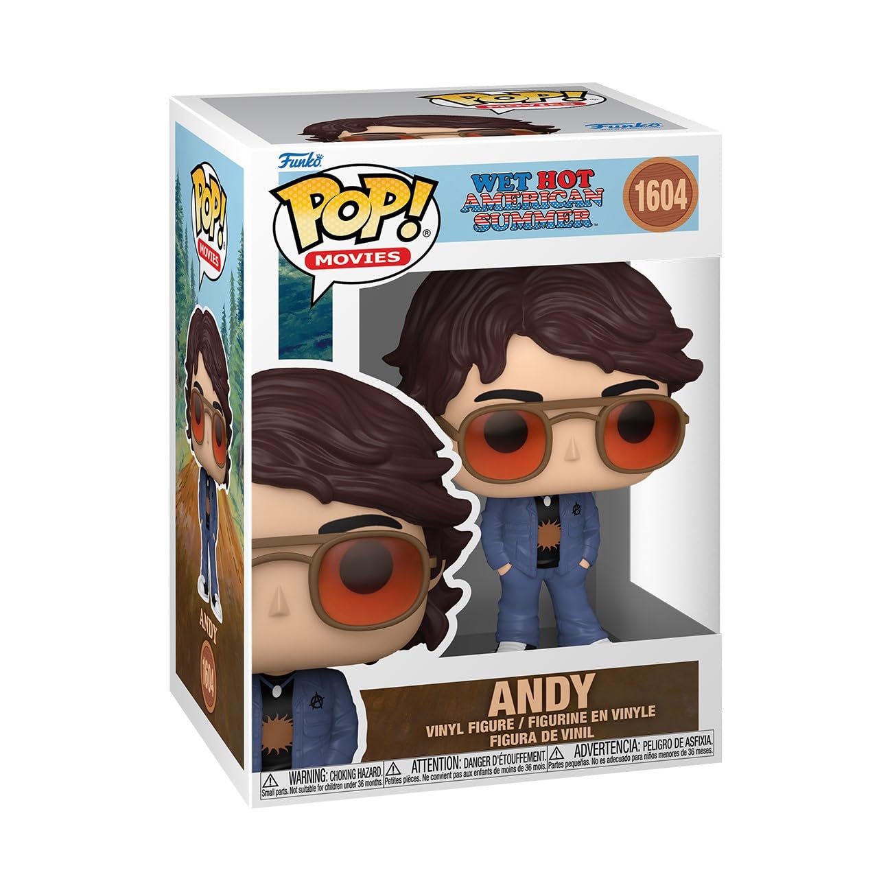 Amazon.com: Funko Pop! Movies: Wet Hot American Summer - Andy : Toys ...