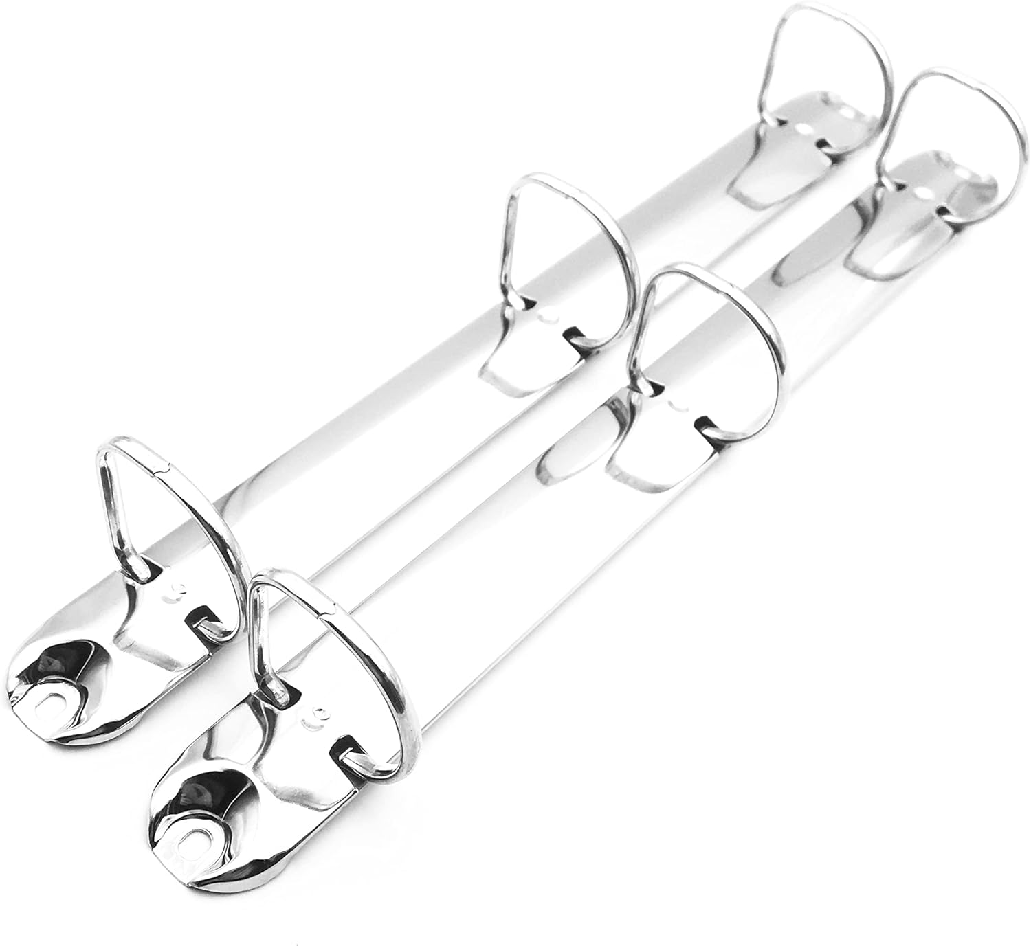 Amazon.com : Shuokecrafts 2Pcs Metal Letter Size 3 D Rings Binder ...