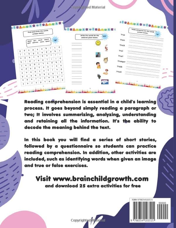 Snapklik.com : Orton Gillingham Reading Comprehension For Kids